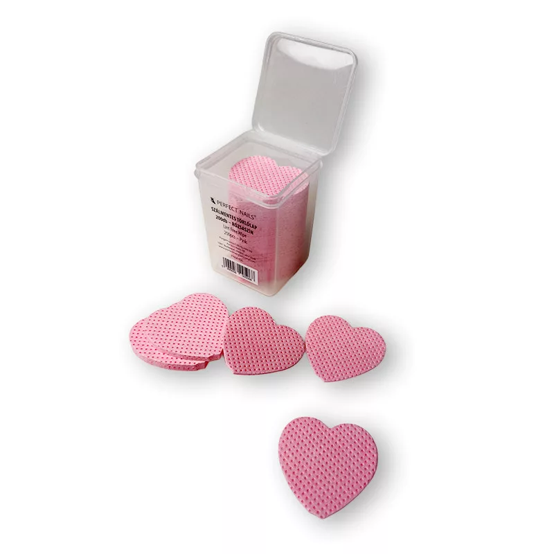Lint Free Wipe in box 200pcs - Pink - Perfect Nails Company