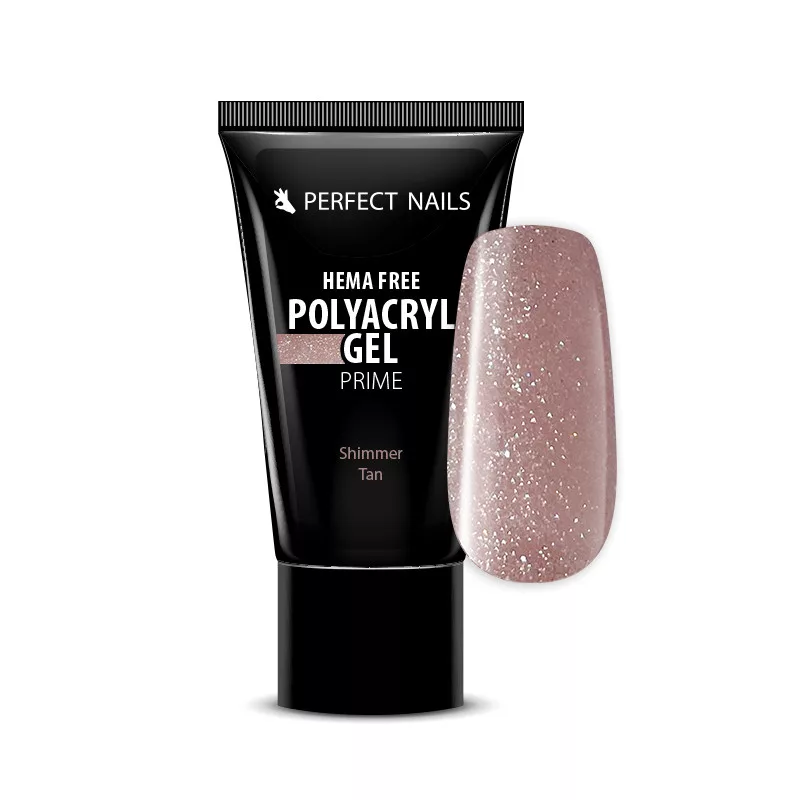 PolyAcryl Gel Prime - Hema Free Polygel in Tube - Shimmer Ta